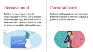 Concepts and types of vacations | PPTX
