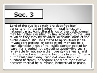 Law in natural resources | PPTX