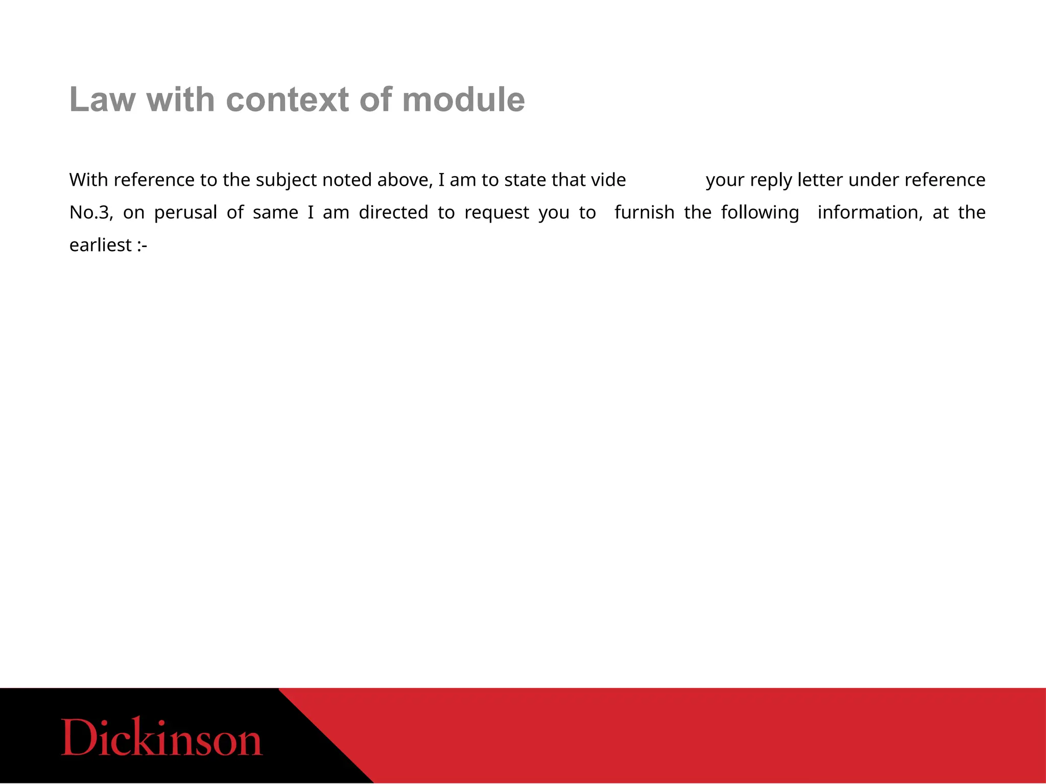 Law letters drafting practical aspect of letter and draft drafting | PPTX