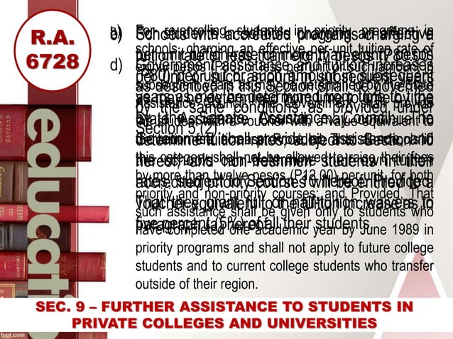 Levie M. Discaya - Comparative Analysis of R.A. 6728 and R.A.8545 ...