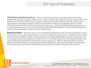 Corporate Structuring and Fundraising for Single Purpose Vehicles | PPTX