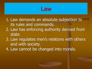 Law & Morality omm | PPTX