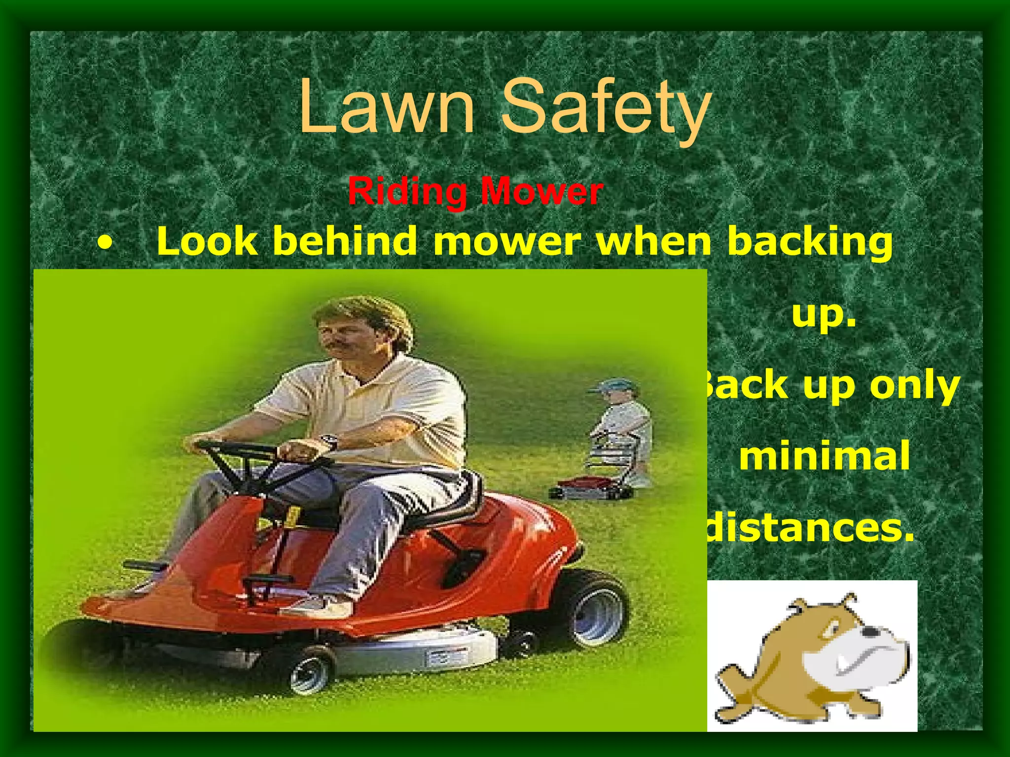 Lawn Mower Safety | PPS