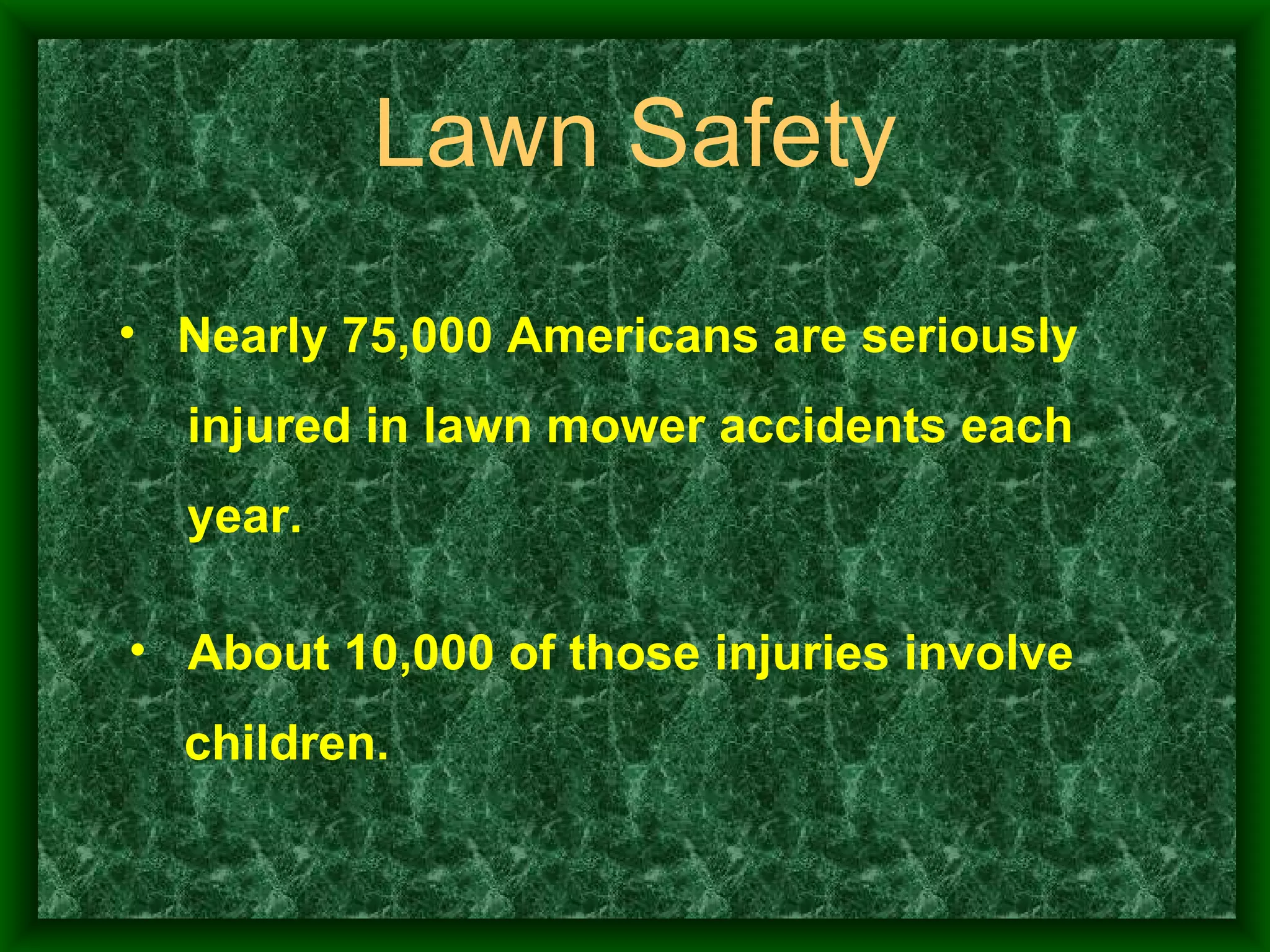Lawn Mower Safety | PPS