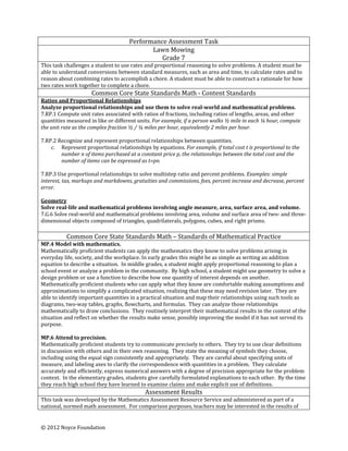 lawn mowing.pdf | Homework and Study | Education