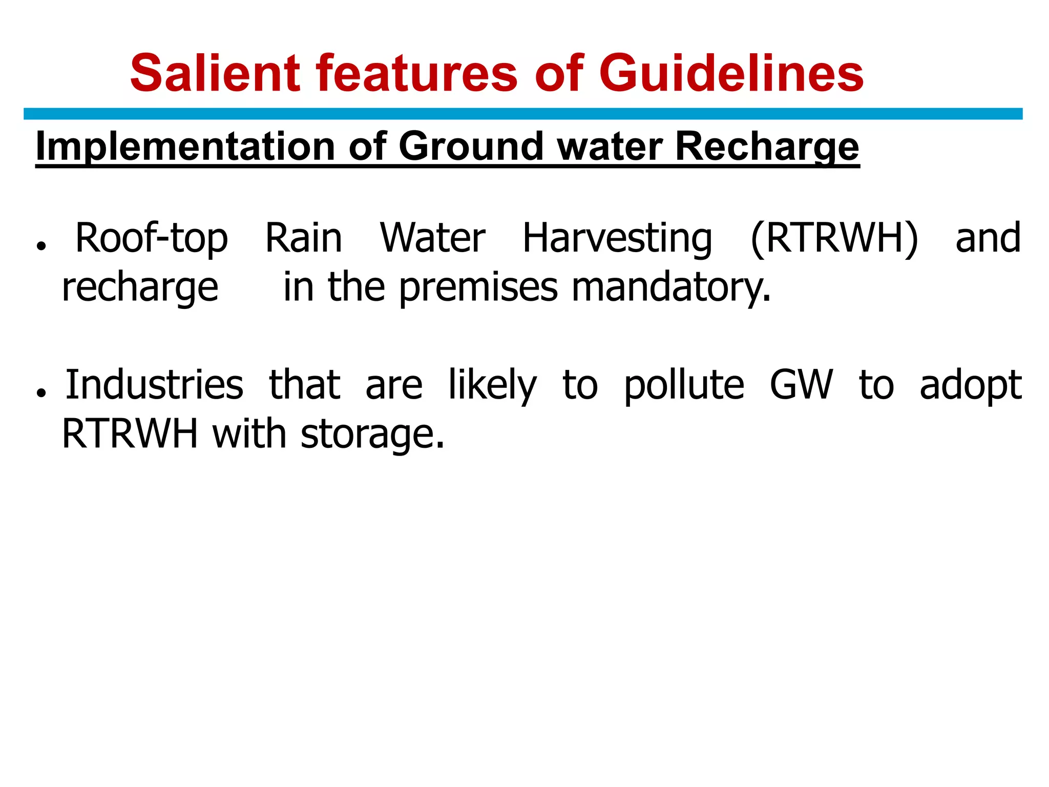 Law / NOC on Ground Water Utilization | PPT