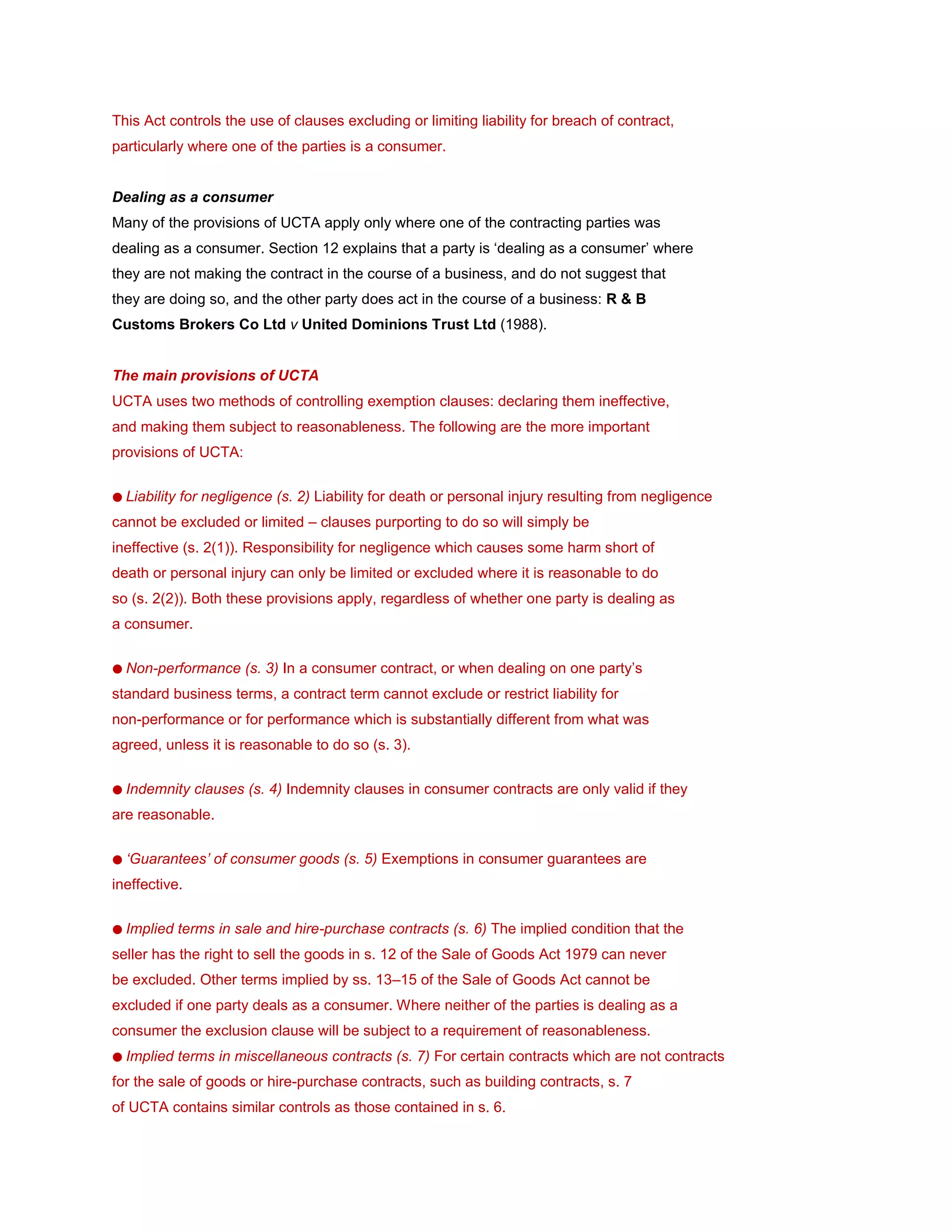 Law notes ( Torts and Contract) | DOCX