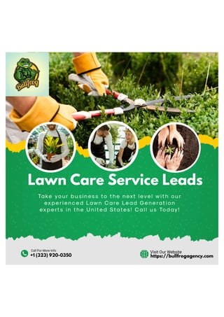 Lawn service leads | PDF | Landscaping | Home & Garden