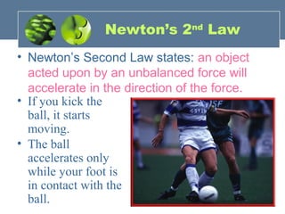 Law of acceleration | PPT