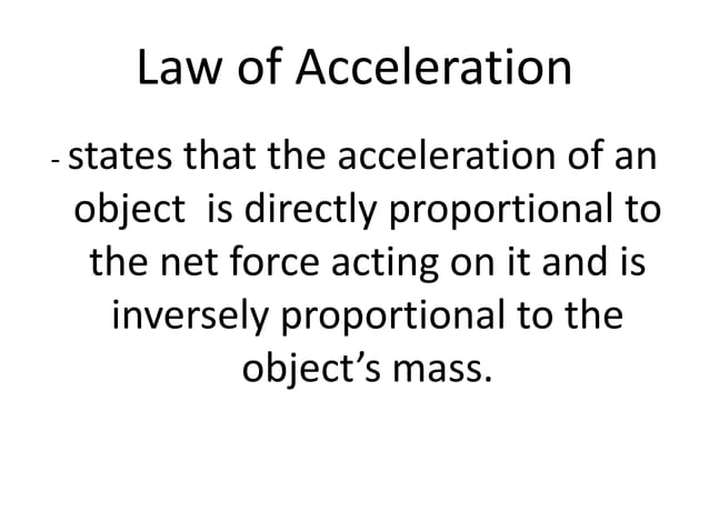 law of acceleration.pptx