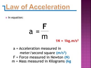 Law of Acceleration_064335.pptx | Physics | Science