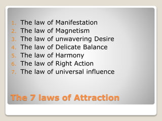 Law Of Attraction.pptx (Rehana Tabasum Zardari) | PPTX