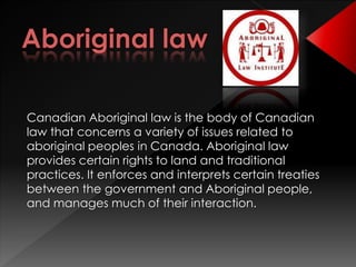 Law of Canada | PPTX