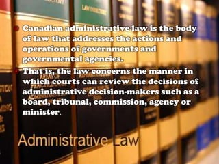 Law of Canada | PPTX