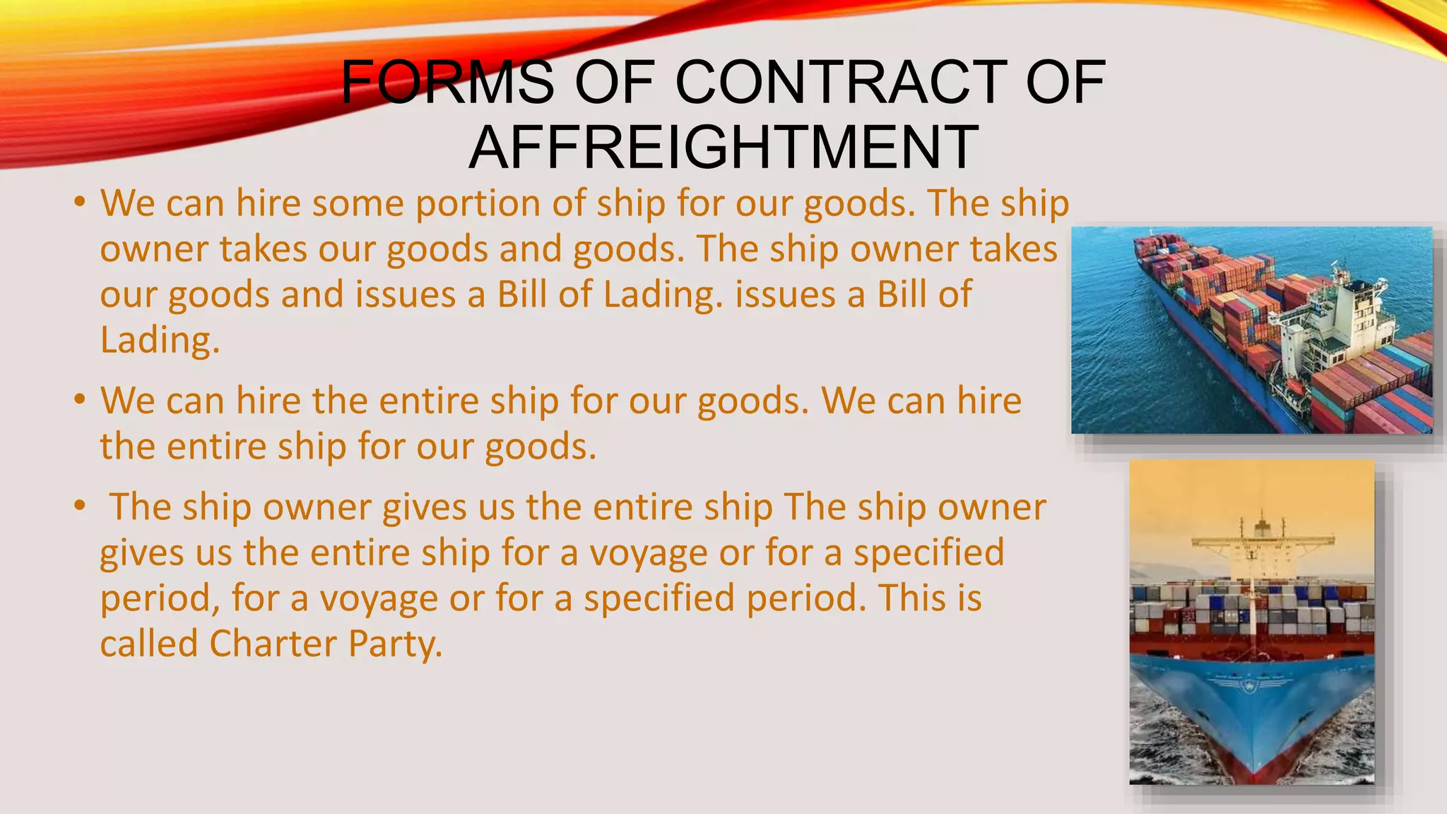 Law of Carriage of Goods.pptx