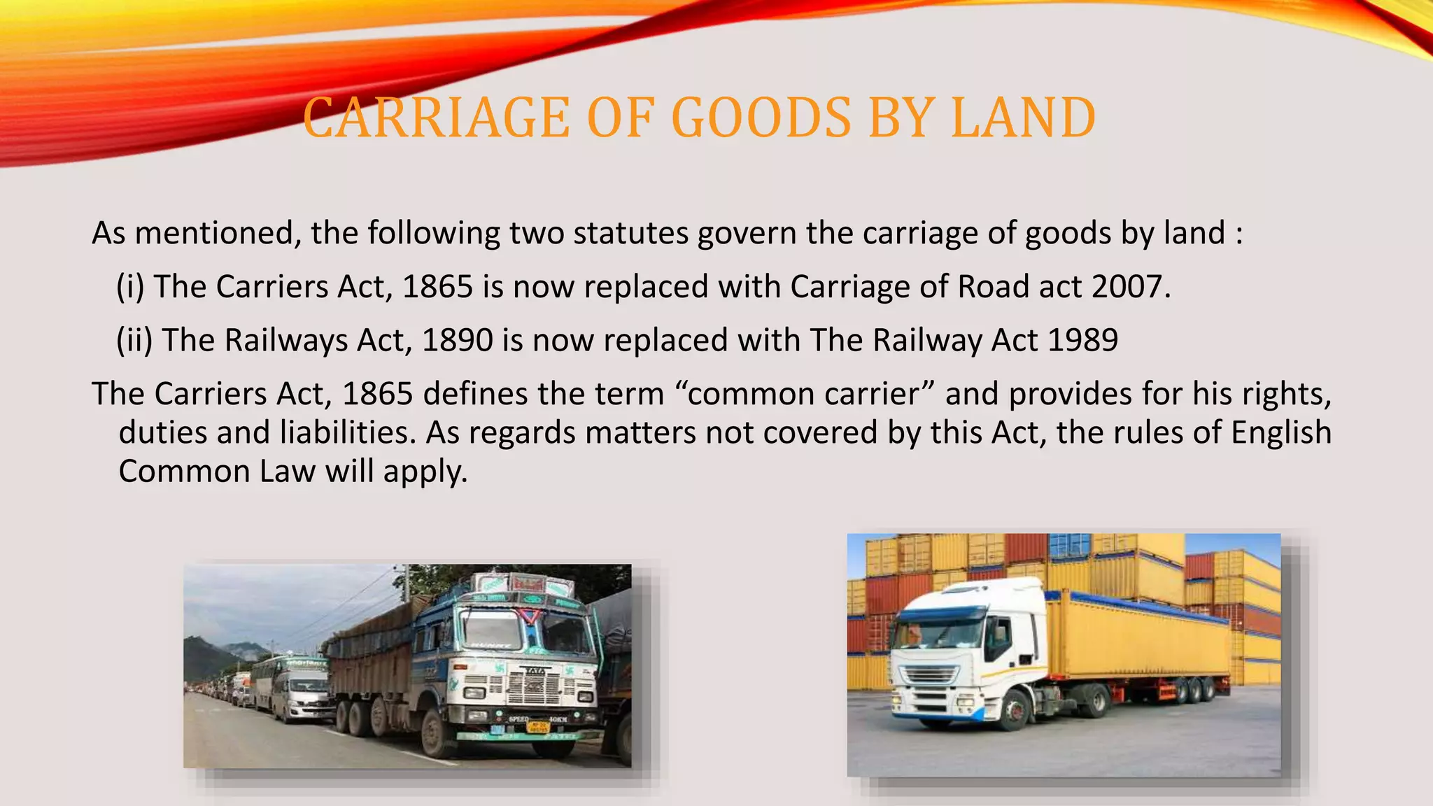 Law of Carriage of Goods.pptx