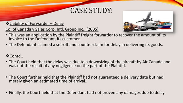 Law of Carriage of Goods.pptx | Rail Travel | Travel Type