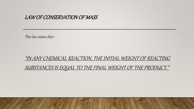 Law of Chemical Combination.pptx | Chemistry | Science