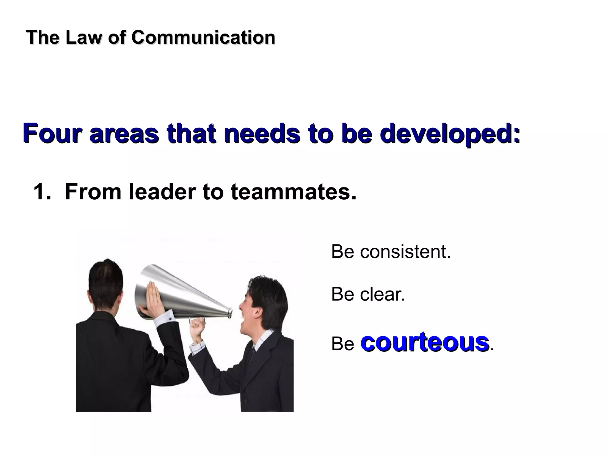 Law of communication | ODP