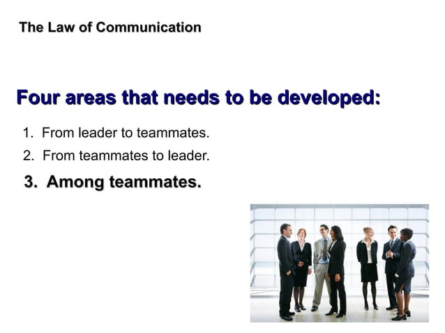 Law of communication | ODP