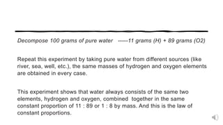 Principle Of Constant Proportions