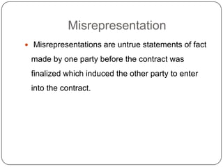 Law of contract | PPTX