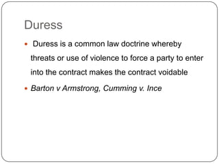 Law of contract | PPTX