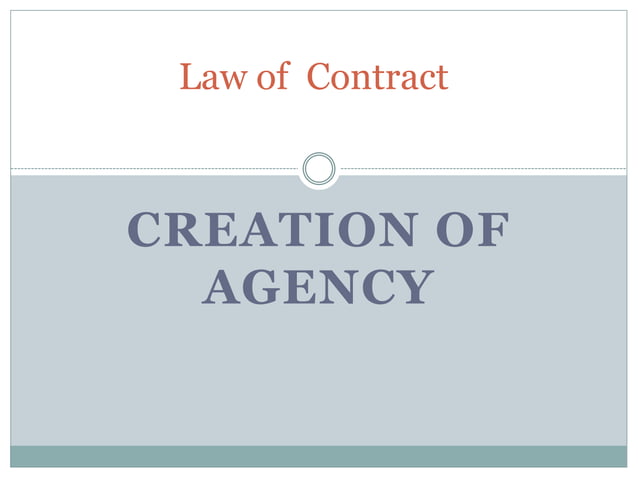 Law of contract | PPT
