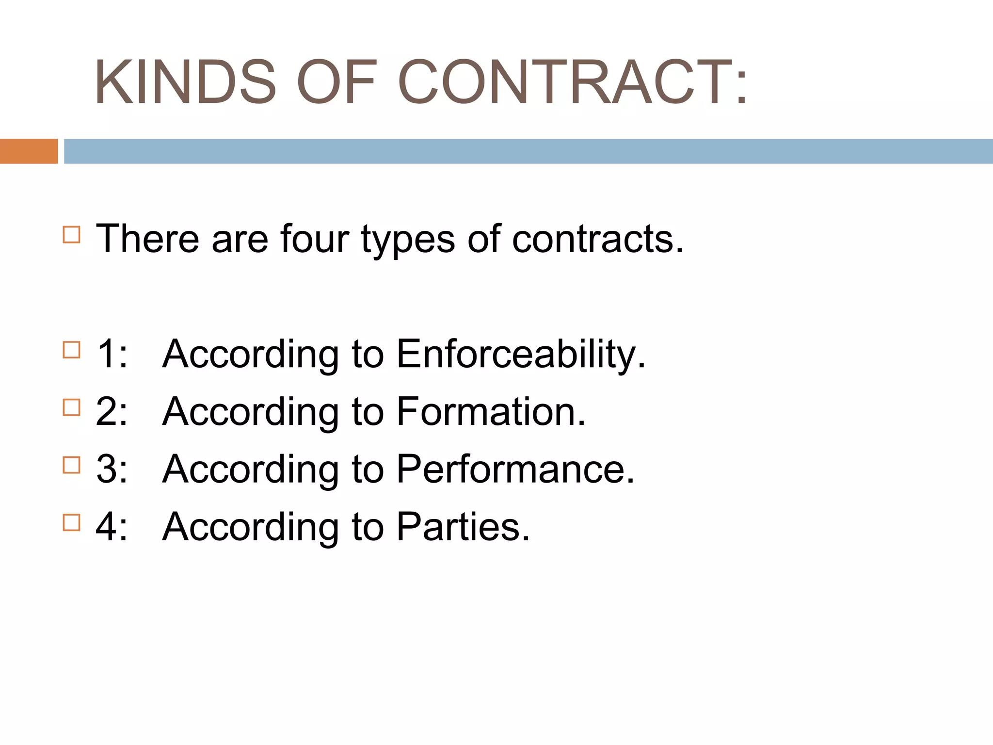Law of contract | PPT