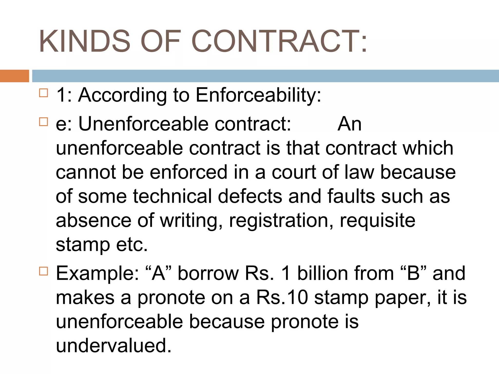 Law of contract | PPT