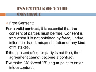 Law of contract | PPT