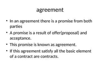 Fundamental principles of law of contract | PPT