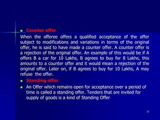 Law of contract introduction | PPT