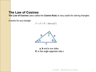 Law of Cosines | PPT