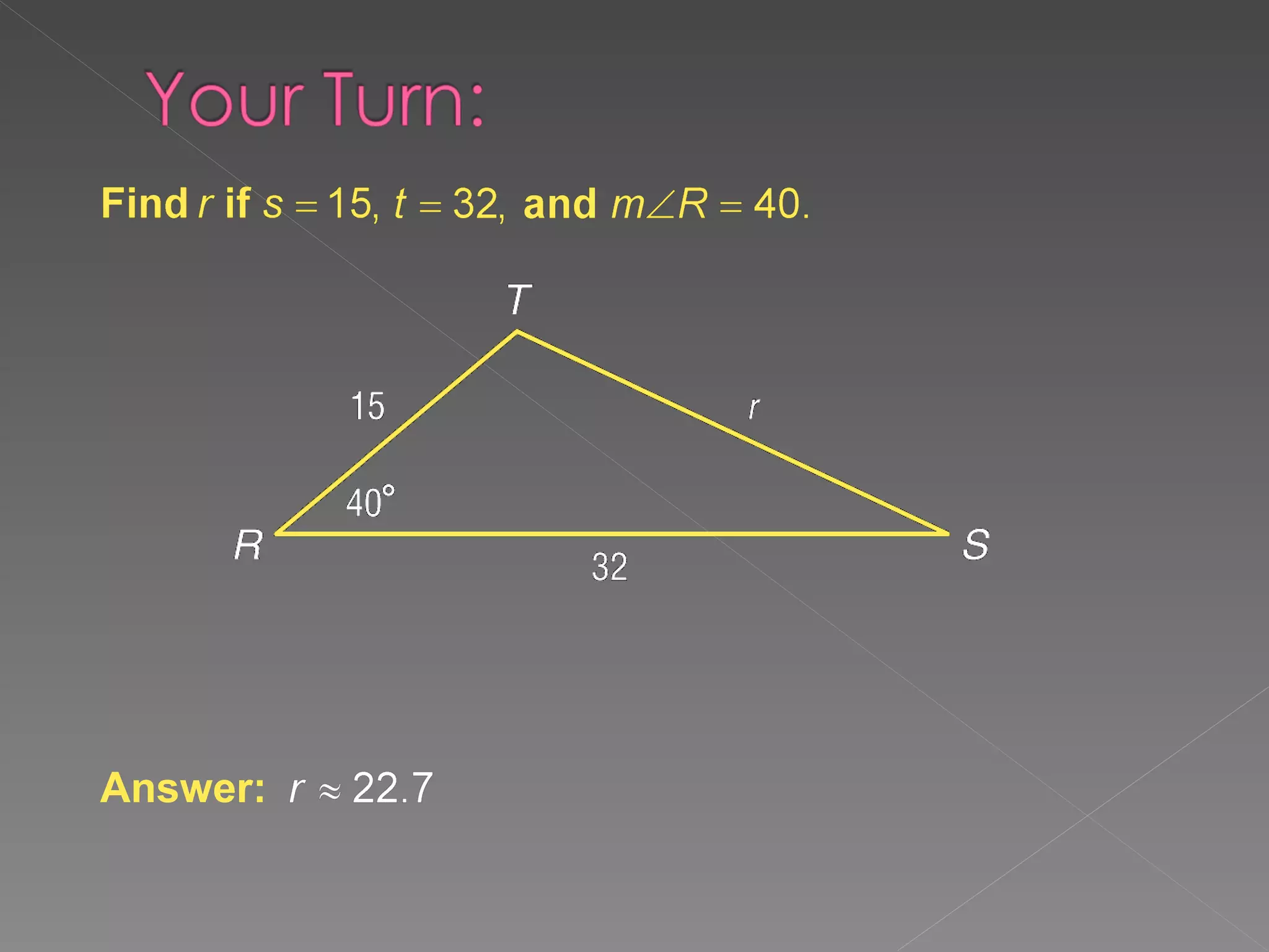 Law of cosines | PPT