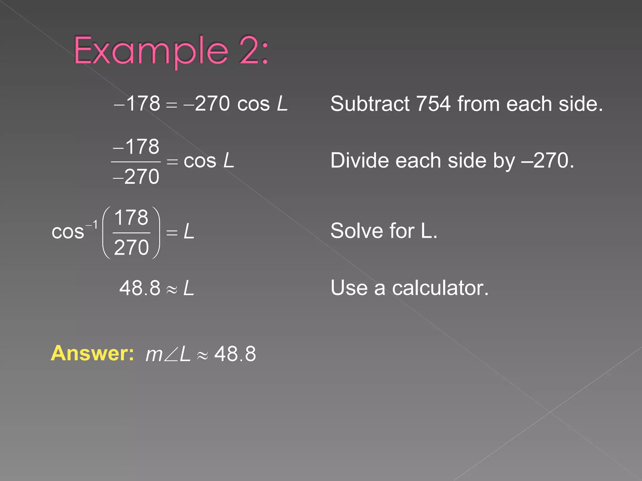 Law of cosines | PPT