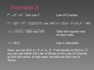 Law of cosines | PPT