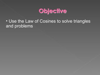 Law of cosines | PPT