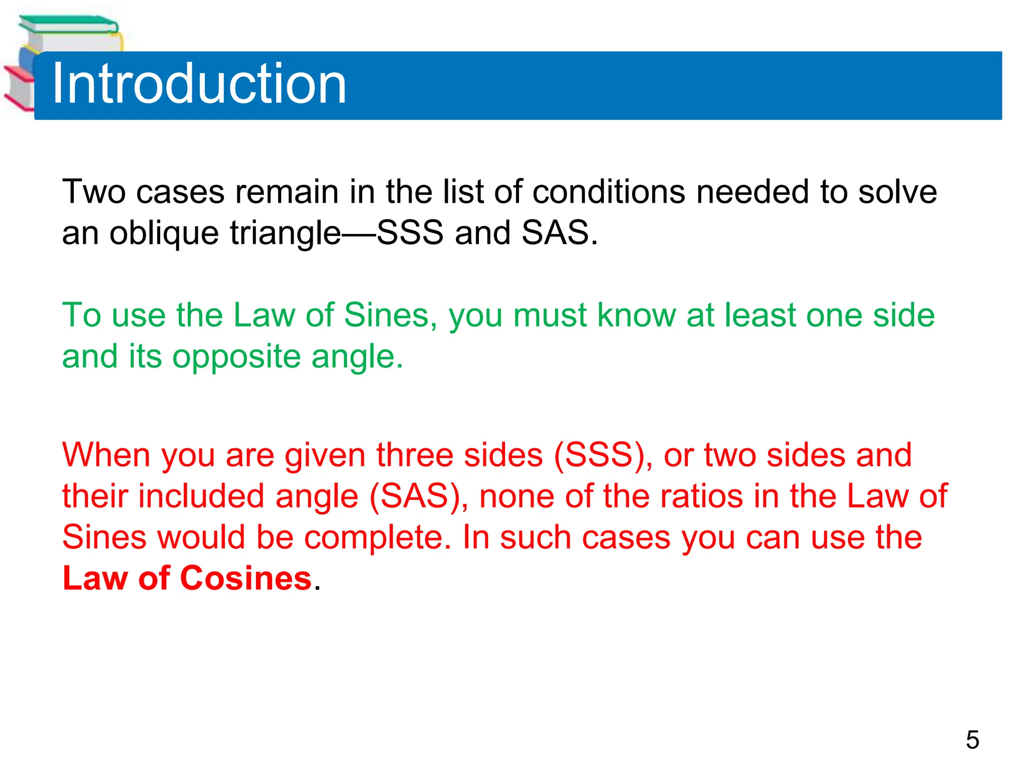 Law of Cosines.ppt Law of Cosines.ppt Law of Cosines.ppt