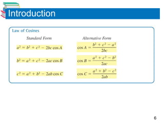 Law of Cosines.ppt Law of Cosines.ppt Law of Cosines.ppt