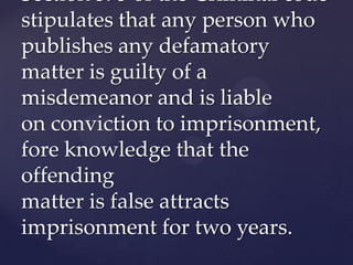 Defamation Quotes