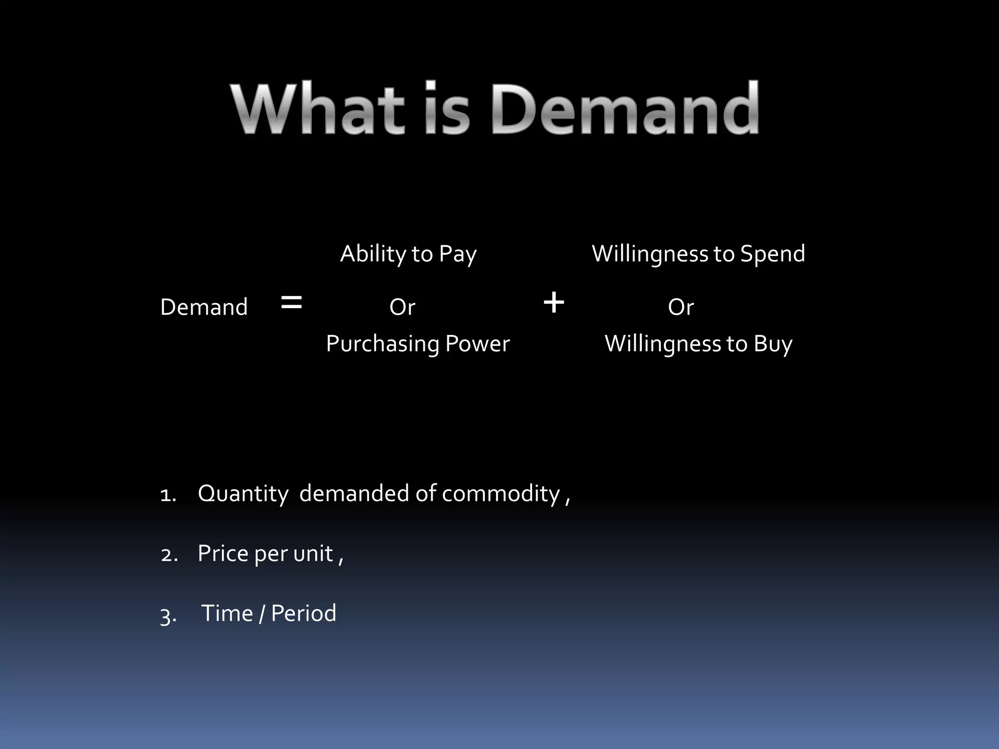 Law of demand | PPTX