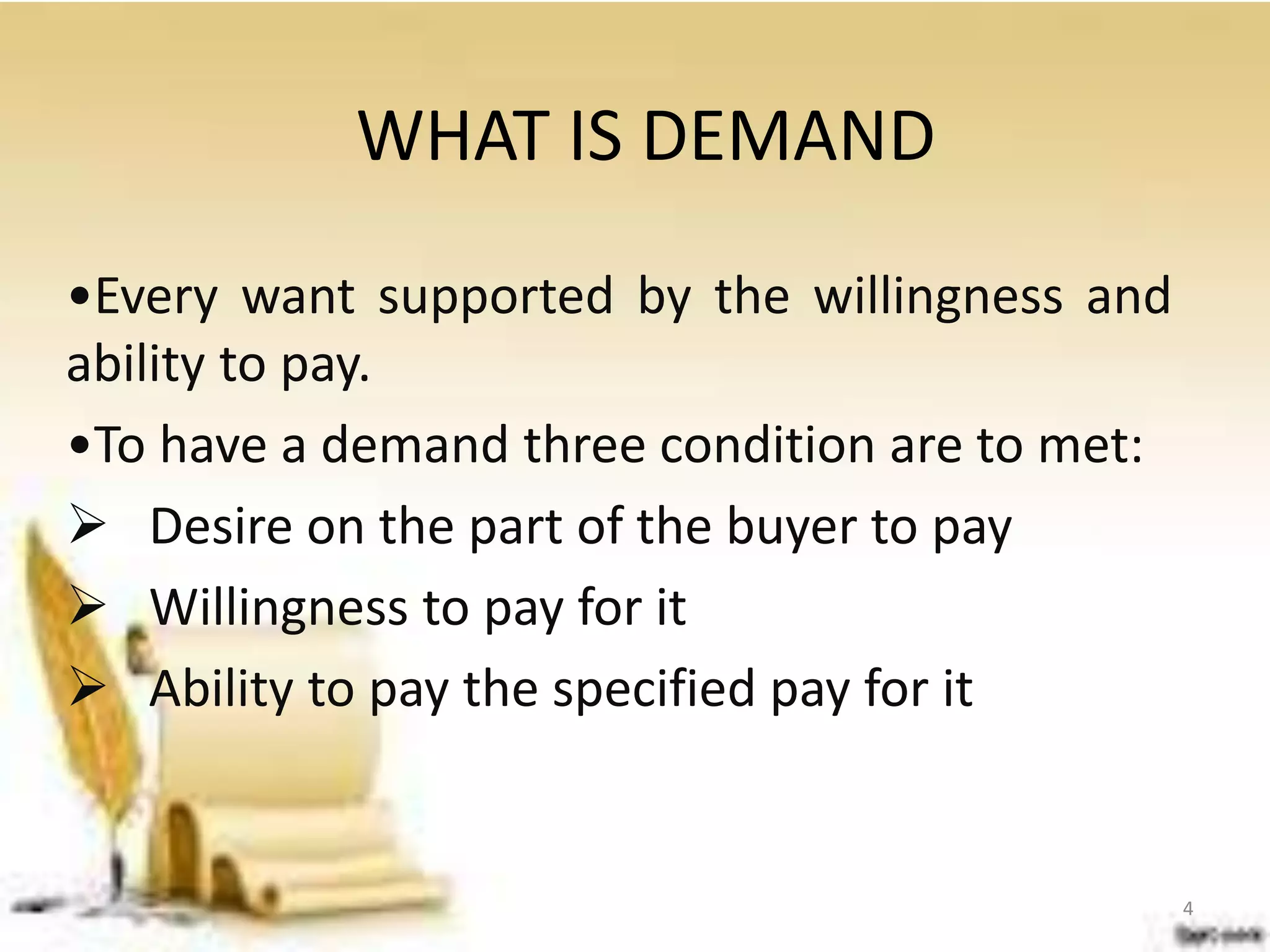 Law of demand | PPTX | Economy | Business and Finance