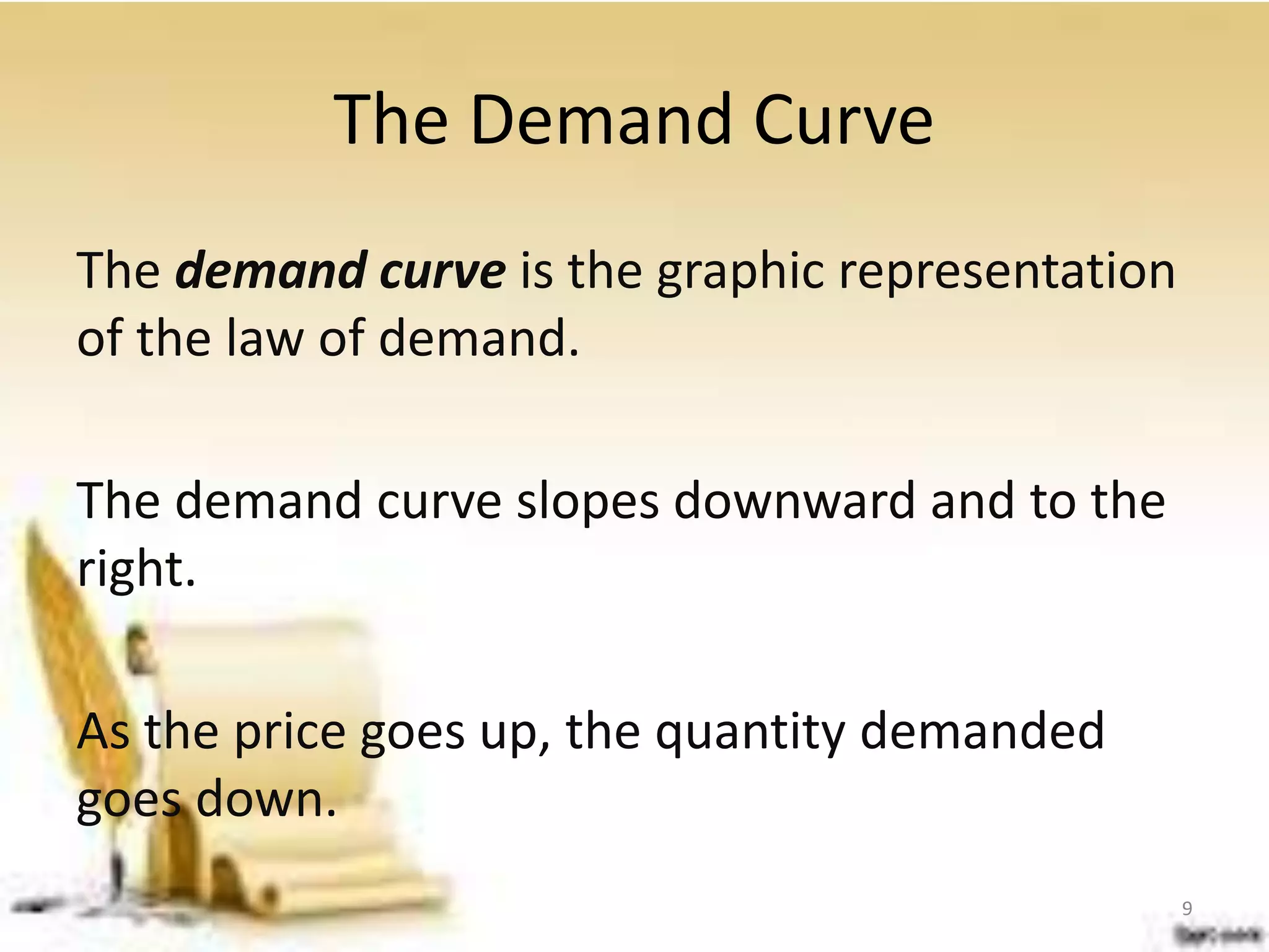 Law of demand | PPTX | Economy | Business and Finance