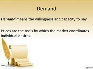 Law of demand | PPTX
