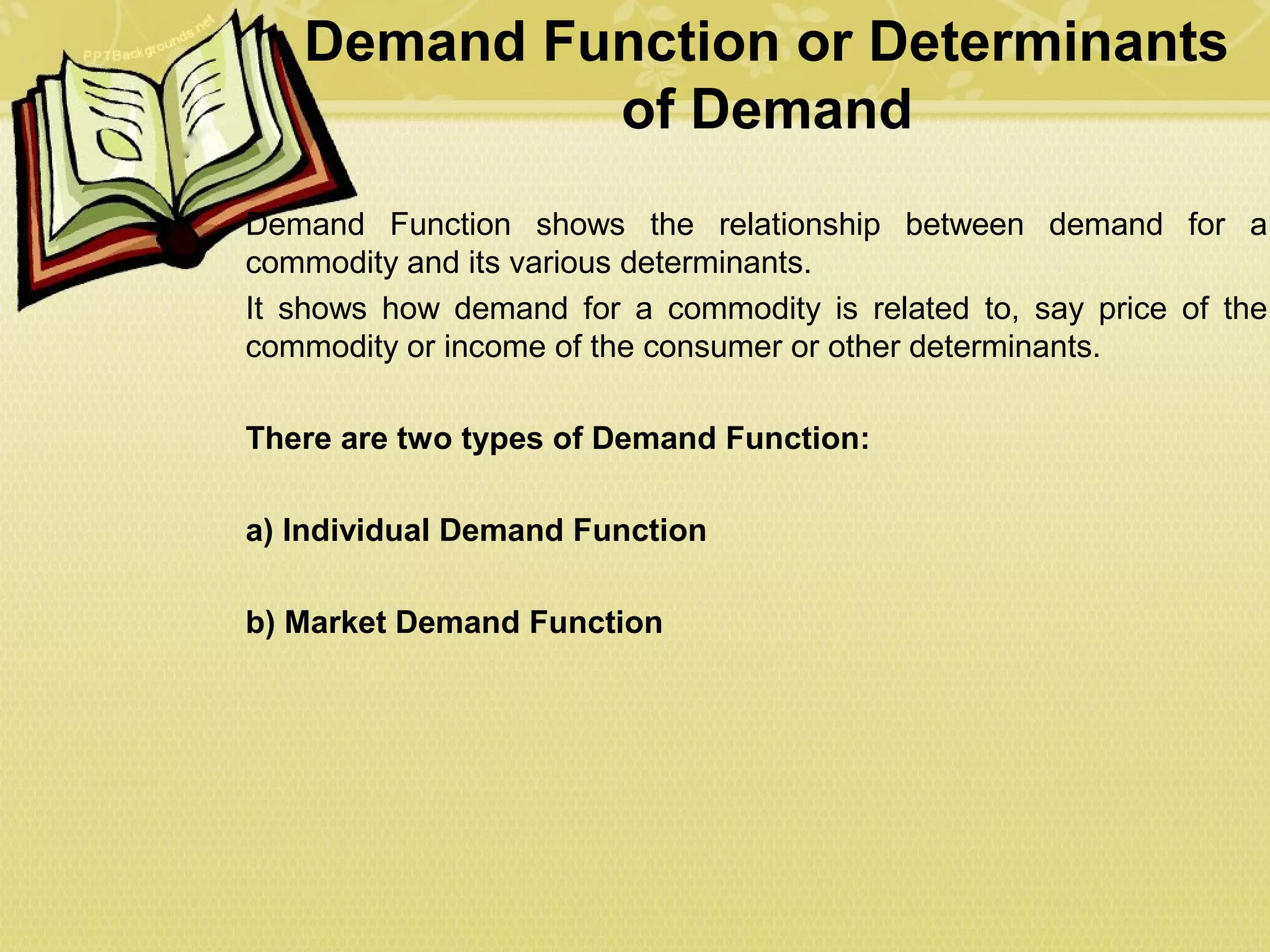 Law of demand | PPT