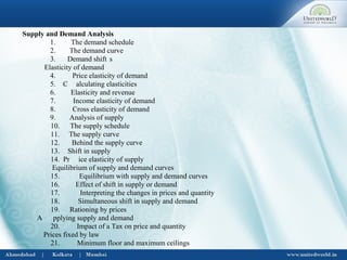 Law of demand and supply | PPT