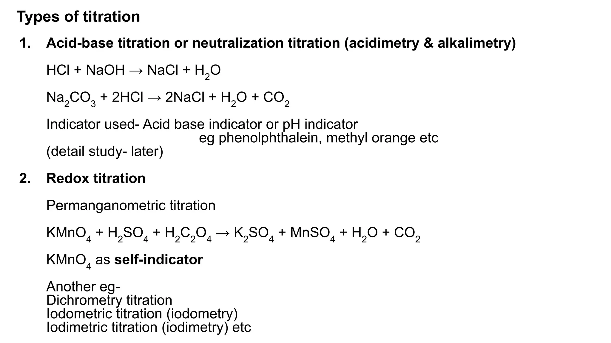 Law of equivalence, Normality equation, Titration .pdf | Chemistry ...