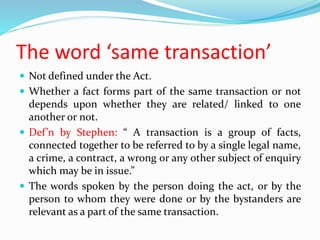 Law of evidence | PPTX