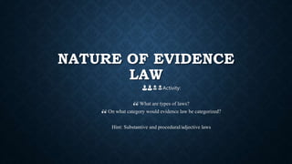 law of evidence (ABAY) (Legal Issues 🇪🇹) (1).pptx